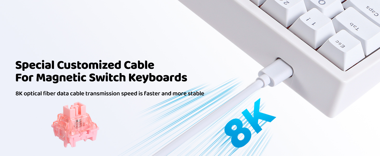 BOYI 66Pro Rapid Trigger Magnetic Switch RGB Gaming Keyboard for Gamer | BOYI 66Pro Mechanical ...